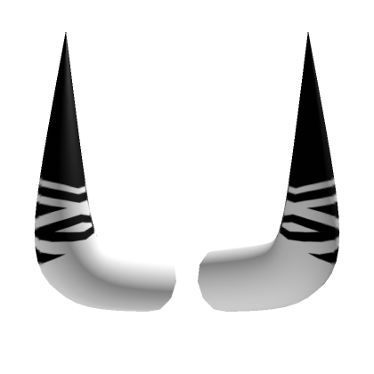 Big White Oni Horns | Roblox Item - Rolimon's