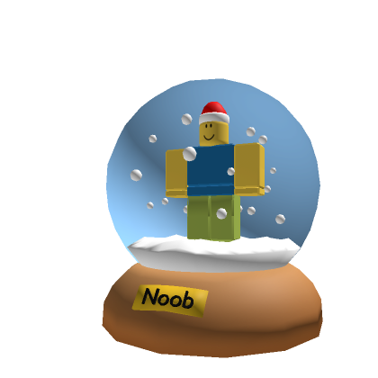 Noob Christmas Glass Ball RIGHT | Roblox Item - Rolimon's