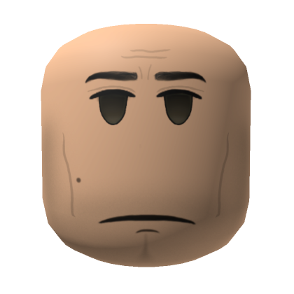 Brooding “Man” Face | Roblox Item - Rolimon's