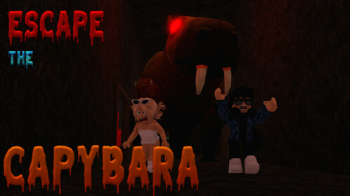 Fuja da capybara [Horror] - Roblox