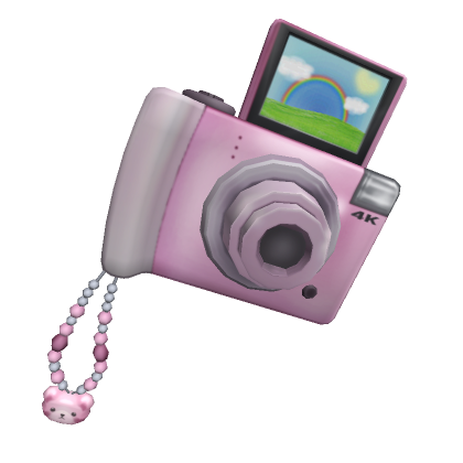 Pink 4K Digital Camera | Roblox Item - Rolimon's