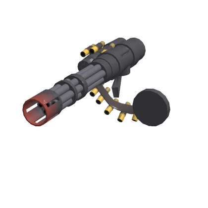 Rotating Minigun for Shoulder [Crash Dummy] | Roblox Item - Rolimon's