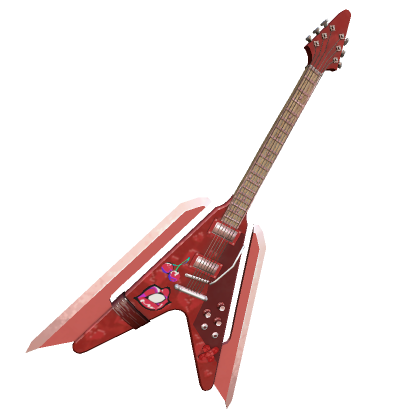 Killer Kawaii Guitar (Red) | Roblox Item - Rolimon's