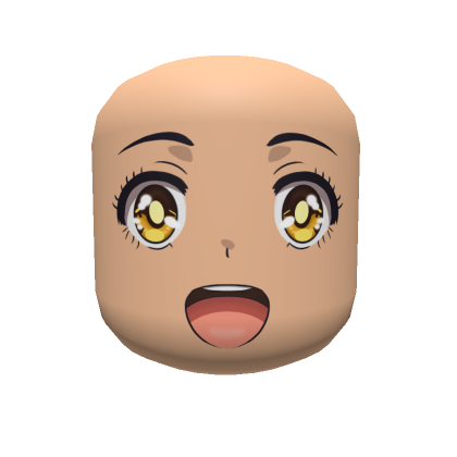 Yellow eyes happy face | Roblox Item - Rolimon's