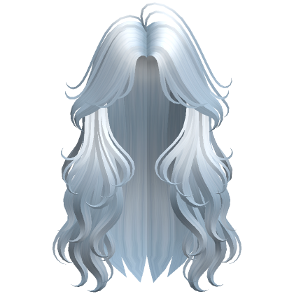 Fluffy Soft Layered Hair (Blue) | Roblox Item - Rolimon's