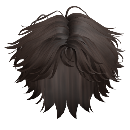 Wolf Cut Middle Part Hair in Brown | Roblox Item - Rolimon's
