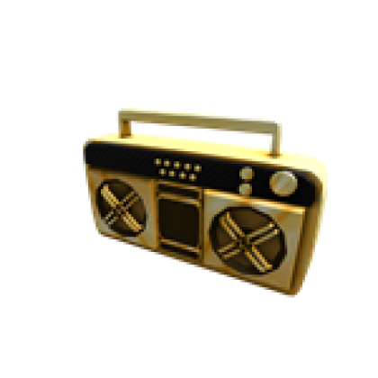 Golden Super Fly Boombox - Roblox