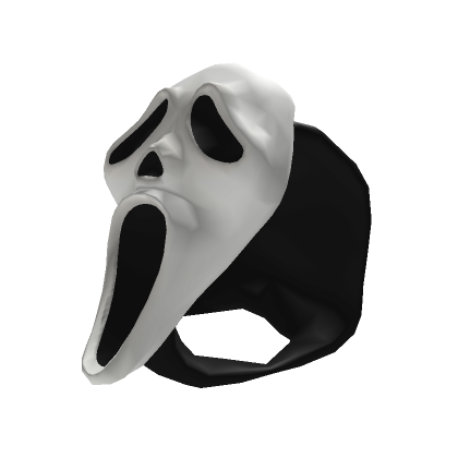 Screaming Ghost Mask With Hood | Roblox Item - Rolimon's