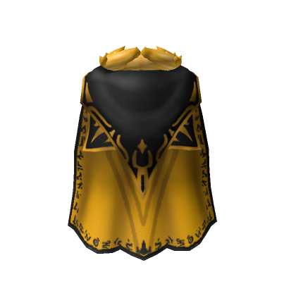 Yellow Royal Cape | Roblox Item - Rolimon's