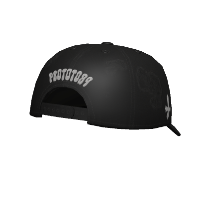 Black Cross Backwards Cap | Roblox Item - Rolimon's