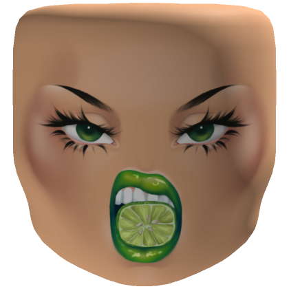 Gimme my Lime chiseled face mask | Roblox Item - Rolimon's