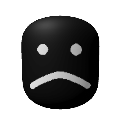 Inverted Sad SmallHead | Roblox Item - Rolimon's