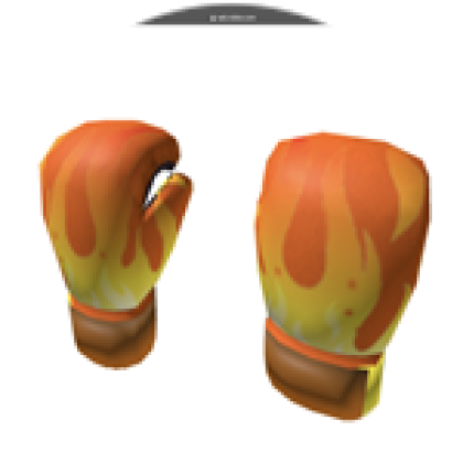 Flaming boxing glove - Roblox