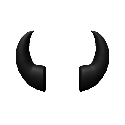 Black Tiny Demon Side Horns | Roblox Item - Rolimon's
