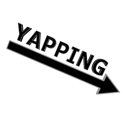 Yapping Arrow Meme Sign | Roblox Item - Rolimon's