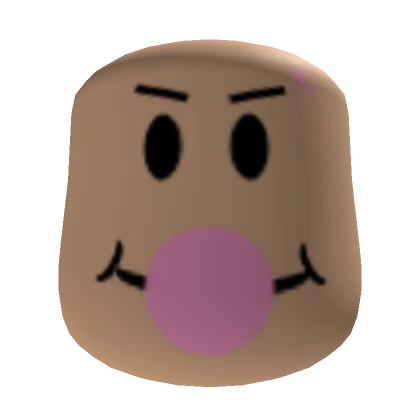 Pink Bubble Trouble Face | Roblox Item - Rolimon's