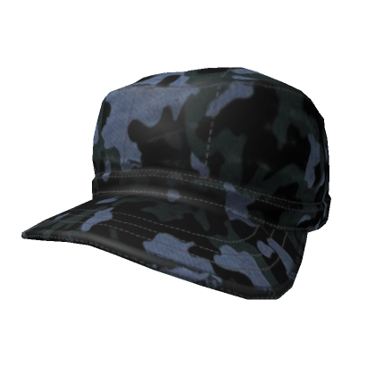 blue camo military cap | Roblox Item - Rolimon's