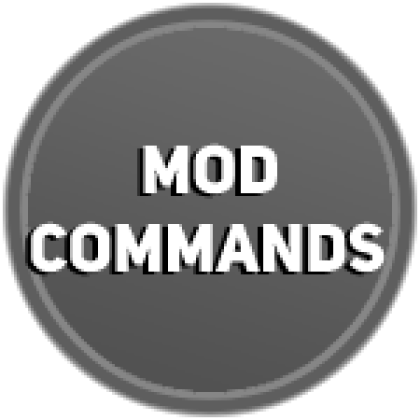 Mod Commands - Roblox