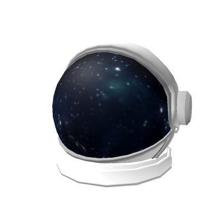 Astronauta Branco Capacete Face Visor Capa Estrela Espacial - Roblox