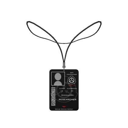 SCP Researcher Badge | Roblox Item - Rolimon's
