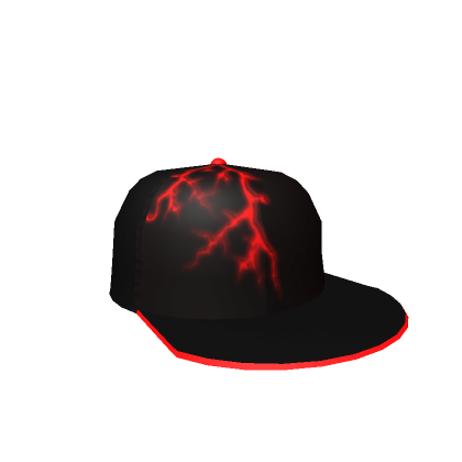Red Lightning Cap | Roblox Item - Rolimon's