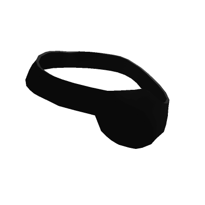 Black Wide Eyepatch (Left) | Roblox Item - Rolimon's