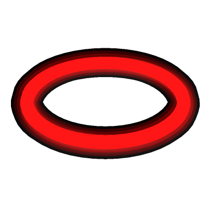 [Glowing] Red Halo | Roblox Item - Rolimon's