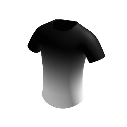 Shadow Black and White Ombre Gradient Shirt | Roblox Item - Rolimon's