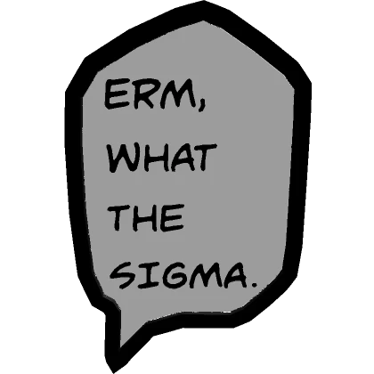 Erm, What The Sigma? | Roblox Item - Rolimon's