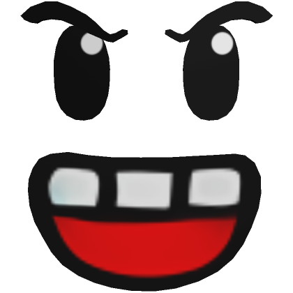 😊 Angry Grin Face (3D) 😊 | Roblox Item - Rolimon's