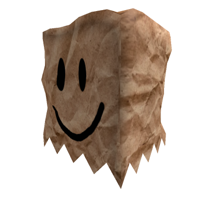 Paper Bag Smile | Roblox Item - Rolimon's