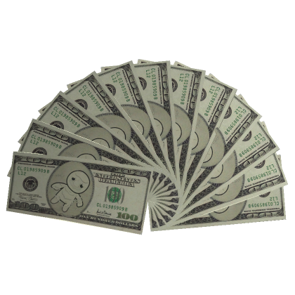 Money Fan - $100 Cash Dollar | Roblox Item - Rolimon's