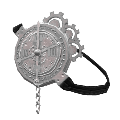 Platinum Clock Eyepatch | Roblox Item - Rolimon's