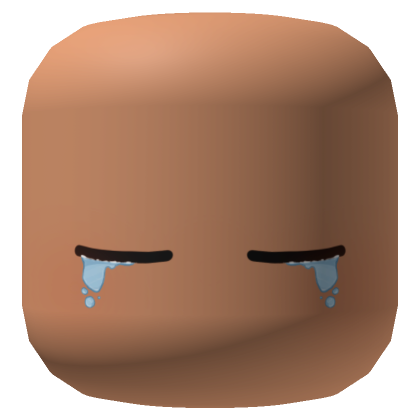 Kawaii Sobbing Sad Face | Roblox Item - Rolimon's