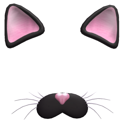 Cute Black Cat Filter | Roblox Item - Rolimon's