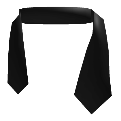 Black Loose Neck Tie | Roblox Item - Rolimon's