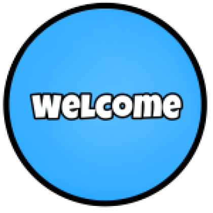Welcome! - Roblox