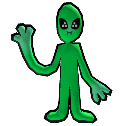 Cute Waving Alien | Roblox Item - Rolimon's