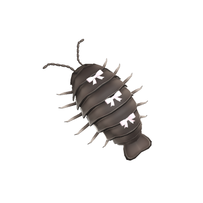 cute isopod pink bow hairclip | Roblox Item - Rolimon's