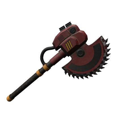 Chainsaw Axe - Red Ripper | Roblox Item - Rolimon's