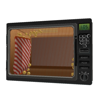 Microwave Oven with Popcorn | Roblox Item - Rolimon's