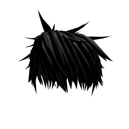 New Anime Sorcerer Black Hair Ghoks | Roblox Item - Rolimon's