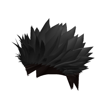 Meguna Curse Black & Brown Spikey Hair | Roblox Item - Rolimon's
