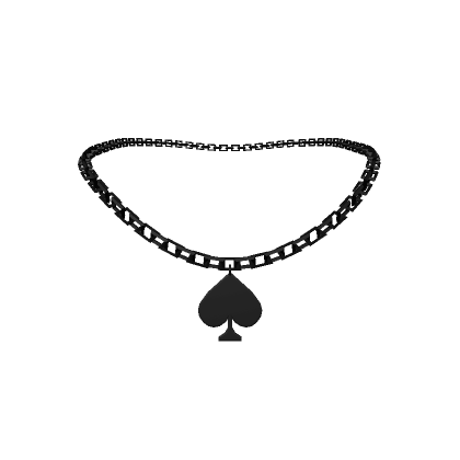 Necklace of Spades | Roblox Item - Rolimon's