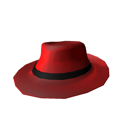 Luxury Red Fedora | Roblox Item - Rolimon's