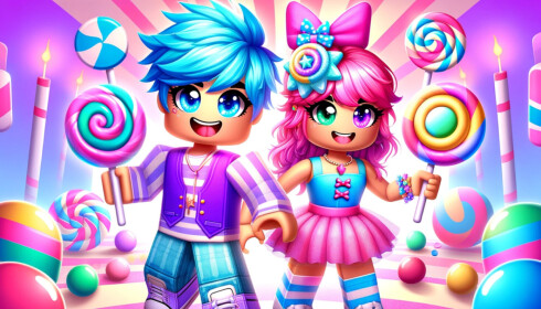 2 Giocatore Candy Tycoon - Roblox