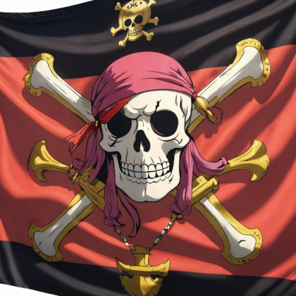 Blox fruit Bankrupt Pirate Flag