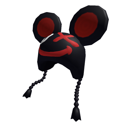 KreekCraft Hat 2.0 (Red Ears) | Roblox Item - Rolimon's