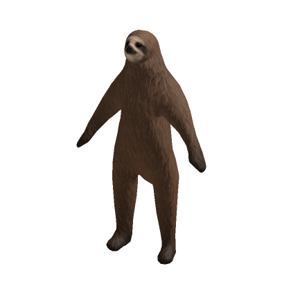 Realistic Brown Sloth Suit 🦥 | Roblox Item - Rolimon's