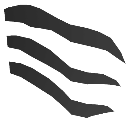 Black Tiger Stripes Tattoo (Right) | Roblox Item - Rolimon's